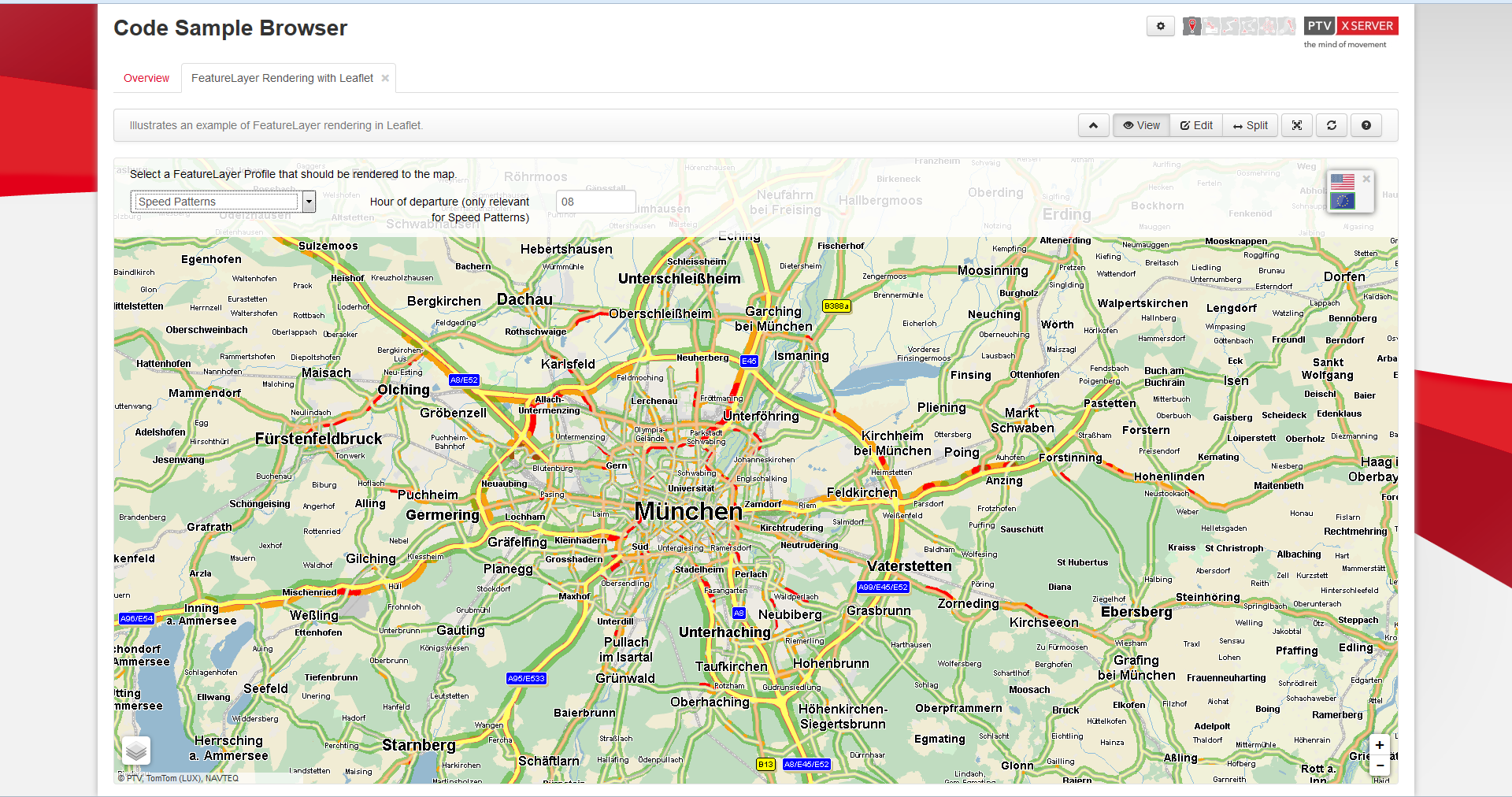 How to use Feature Layer Traffic Patterns