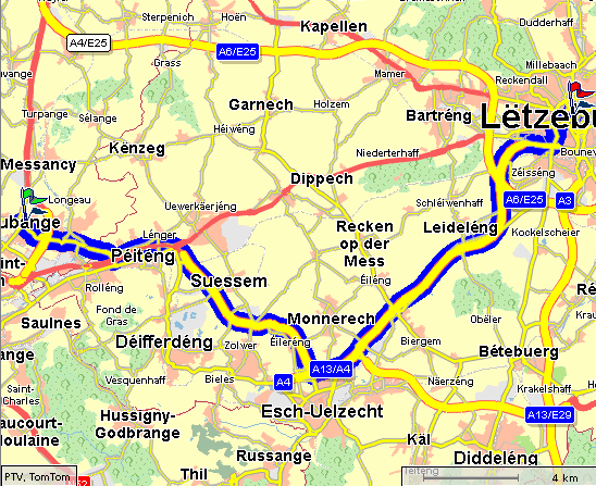 How to Use Route Calculation
